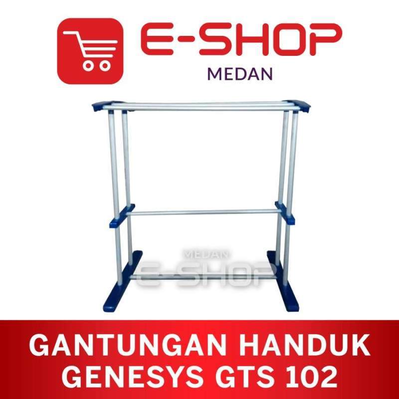 Jual Rak Gantungan Jemuran Handuk Baju Aluminium Plastik ANTI KARAT ...