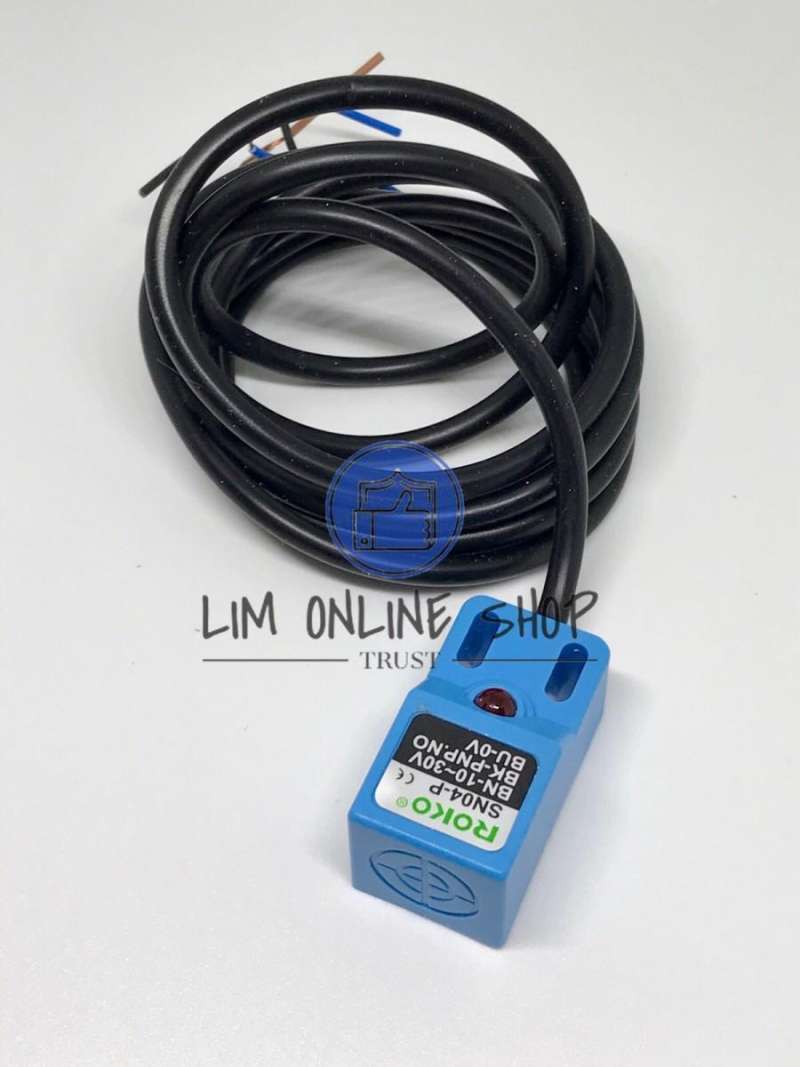 Jual ROKO SN04-P Sensor Proximty Metal Logam PNP Sensor Logam di Seller ...