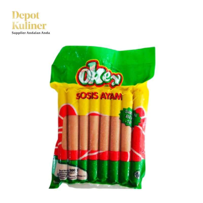 Jual Okey Sosis Ayam 500G /Naget Ayam / Ayam Naget / Sosis di Seller ...