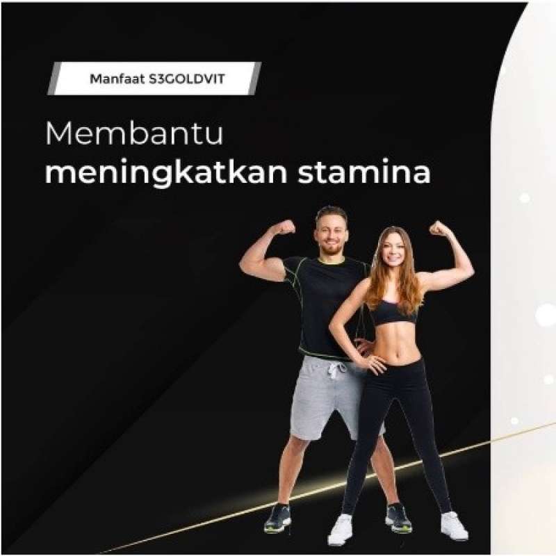 Jual S3 GOLDVIT Penambah Stamina Pria Original di Seller Vitamin Market ...