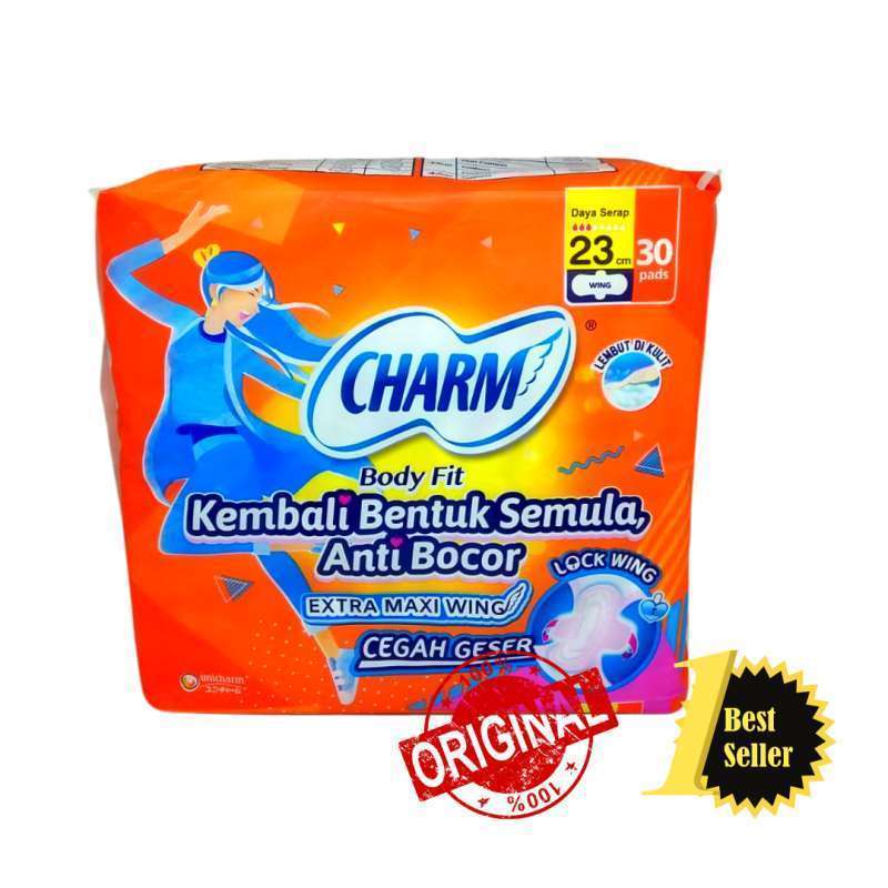 Jual CHARM EXTRA MAXI WING 30 / Charm Body Fit Extra Maxi Wing 23 cm ...