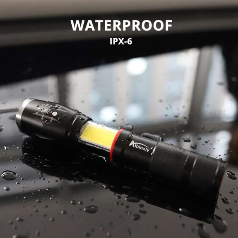 Promo Senter Chip Led Torch Cree E17 Xml-T6 Taffware Magnet Cob Zoom ...