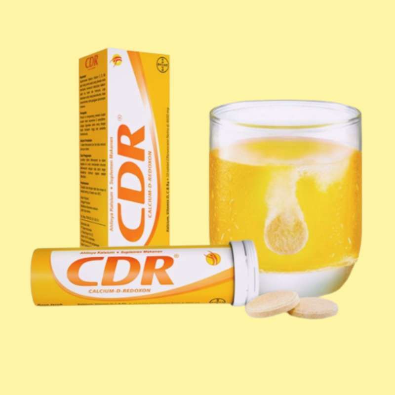 Promo Penguat Sistem Imunitas Tubuh CDR Vitamin C dan Kalsium Isi 10 ...