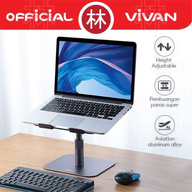 Jual Vivan VLS03 Aluminum Lifetable & Foldable Laptop Cooling Stand di ...