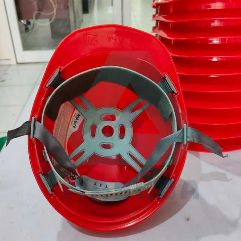 Jual Helm Proyek Sni Asa / Helm Safety Warna Merah Original Di Seller ...