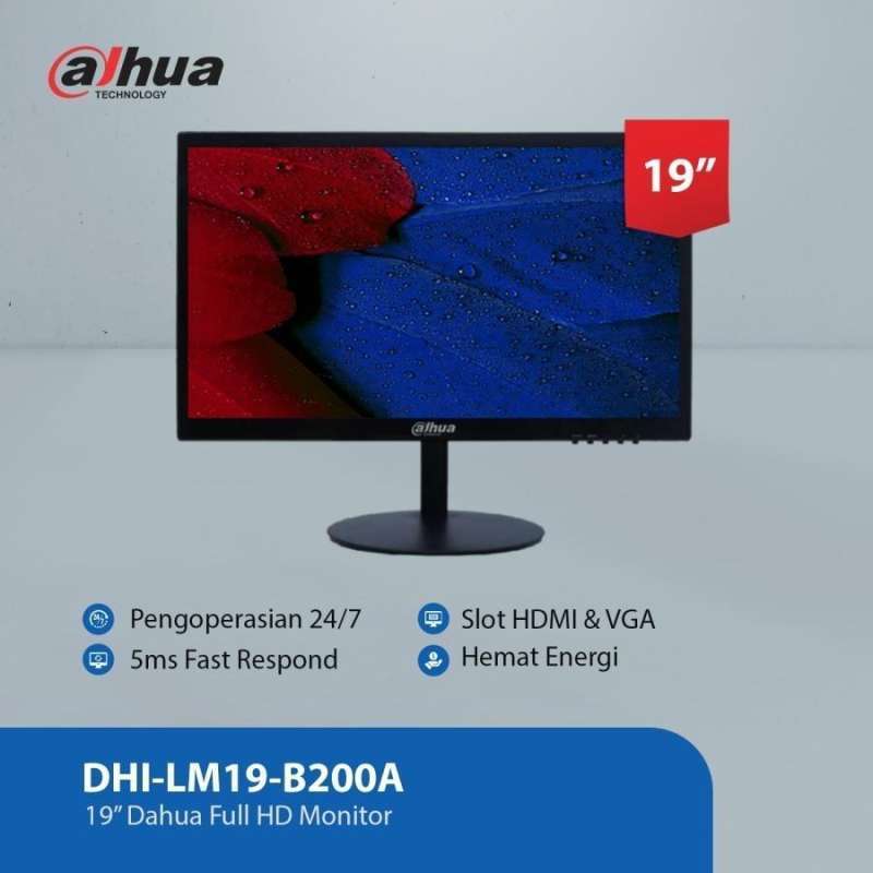Jual Monitor Led 19 Dahua Dhi-lm19-b200a Hdmi Vga Resmi / Monitor 19-20 Di Seller Dm Computer ...