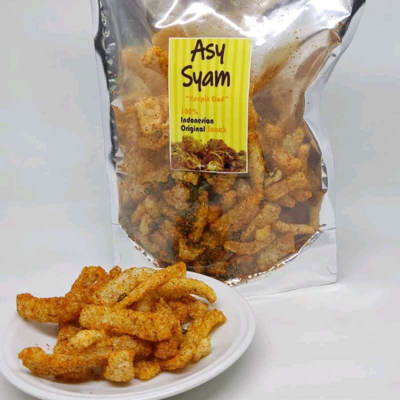 Jual Asy-Syam Keripik Elod Rasa Pedas [110g] di Seller Asy-Syam Elod ...