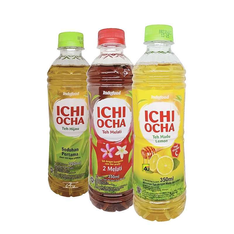 Promo Indofood Ichi Ocha - Minuman Teh Hijau - 350ml Diskon 22% Di ...