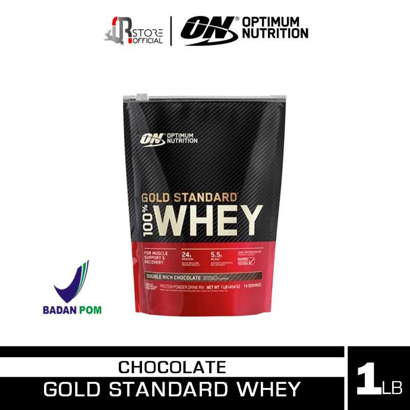 Promo OPTIMUM NUTRITION GOLD STANDARD 100% WHEY PROTEIN 1LB CHOCOLATE ...