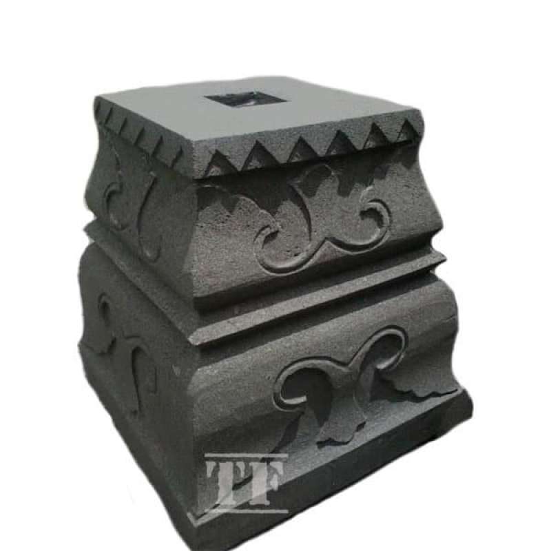 Jual Umpak Batu Candi / Alam Merapi Penyangga Tiang Rumah Joglo Soko 16 ...