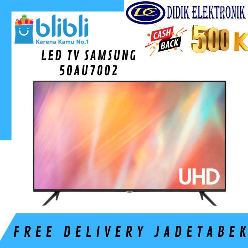 Jual SAMSUNG 50AU7002 Led Tv 50 inch Smart Digital 4k Uhd Tv UA50AU7002KXXD di Seller TOKO DIDIK ...