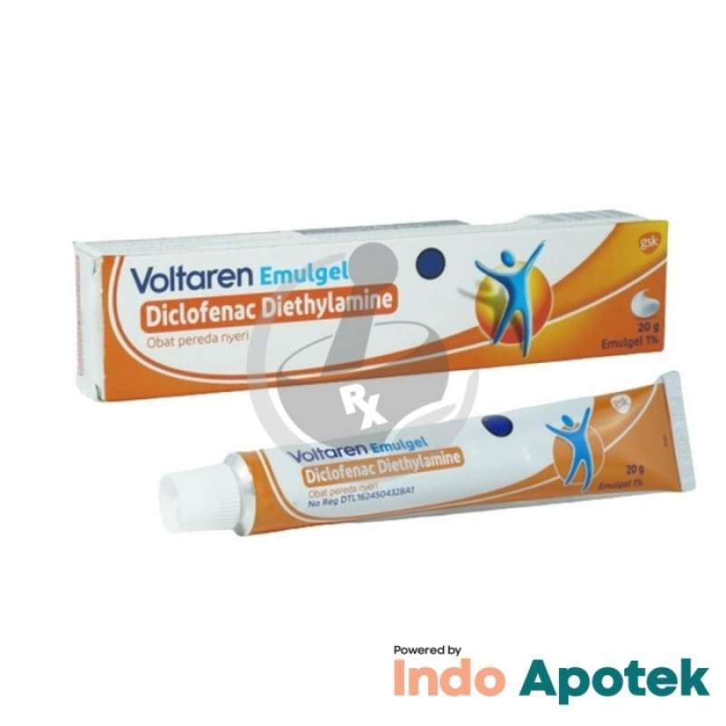 Promo Voltaren Emulgel Tube Isi 50 Gr Diskon 17% di Seller PALANG MERAH ...