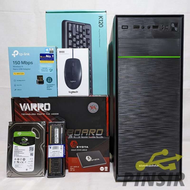 Jual CPU PC Rakitan Intel Core I5 RAM 8GB SSD 120GB - Unit Baru ...