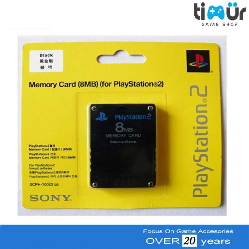 Jual Memory Card PS2 MC Sony 8MB di Seller Timur Game Shop - Harapan ...