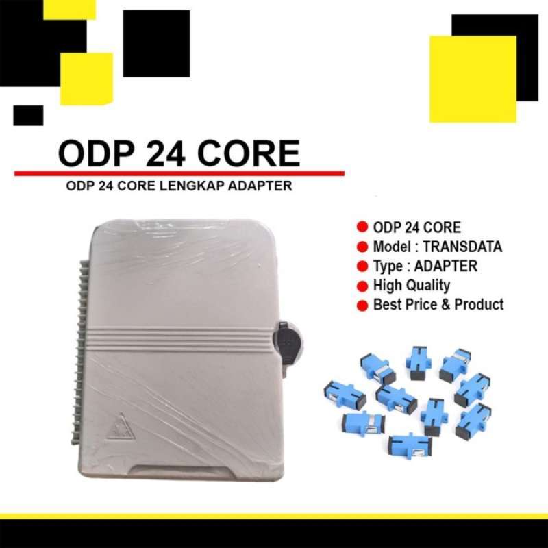 Jual Odp 24 Core Lengkap Adapter SC UPC / Odp 24core model transdata di Seller Cullen darrel ...