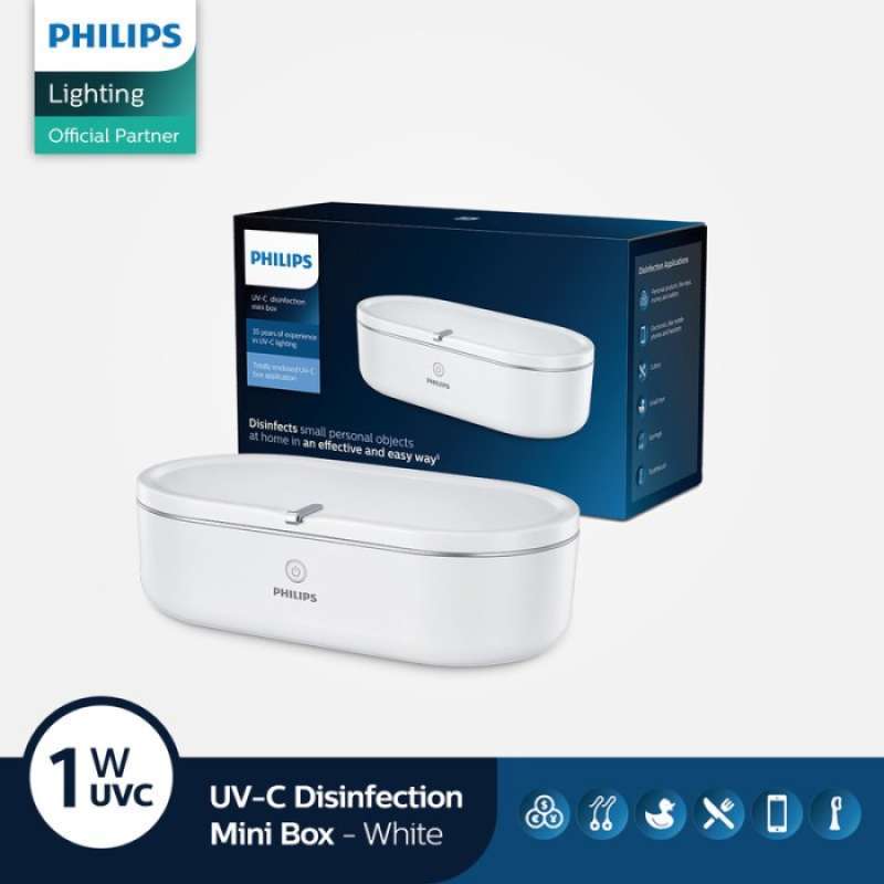 Promo Philips Uvc Disinfection Mini Box - White Diskon 12% di Seller ...