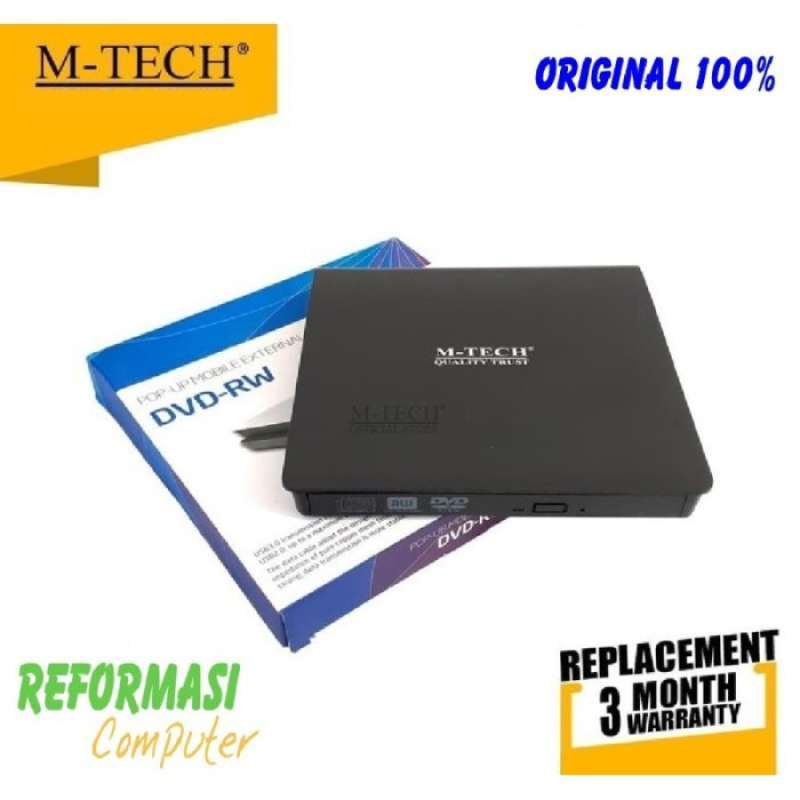 Jual M-TECH DVD External USB 3.0 Laptop Portable DVDRW eksternal DVDRW ...