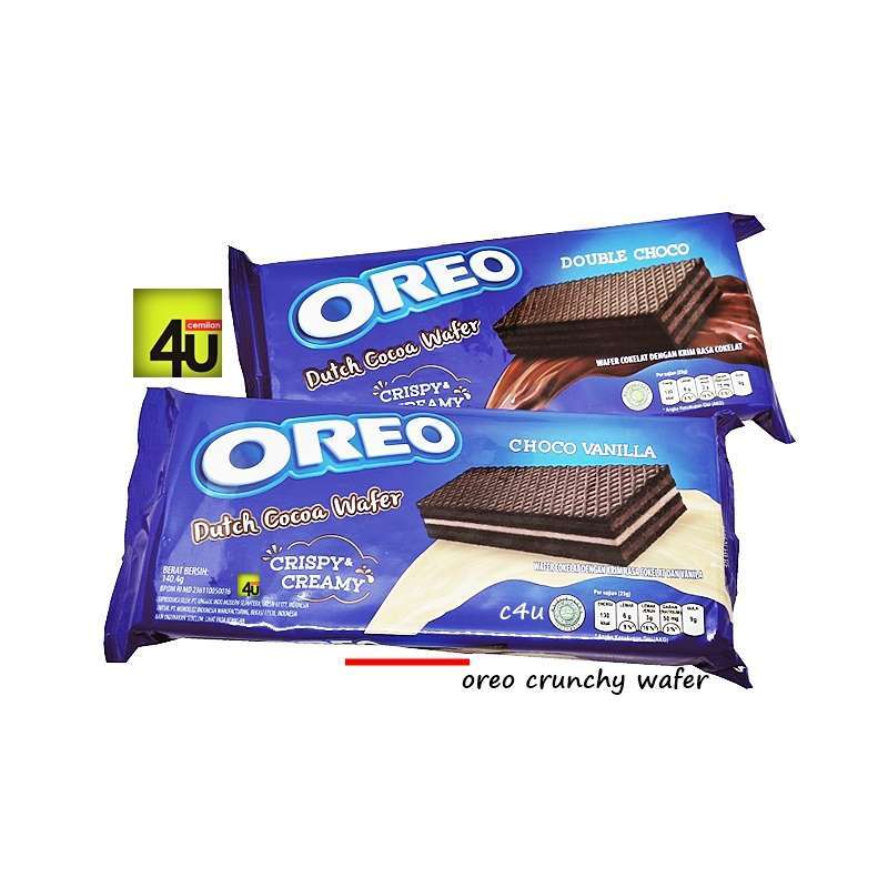 Promo Oreo - Dutch Cocoa Wafer - 140 gr Diskon 29% di Seller cemilan4u ...