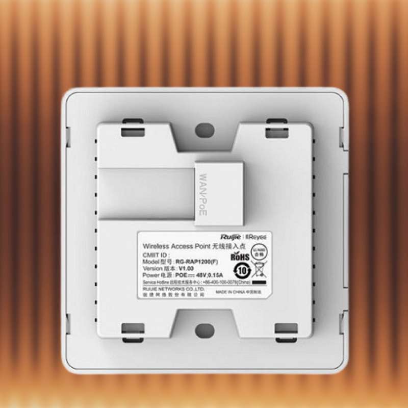 Jual RG-RAP1200F RUIJIE AC1300 DUAL BAND WALL ACCESS POINT di Seller ...