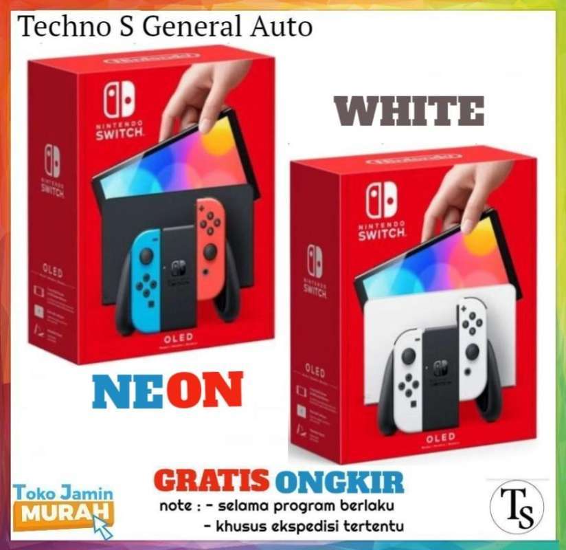 Jual Console Nintendo Switch Oled Neon / Nintendo Switch Oled White Di ...