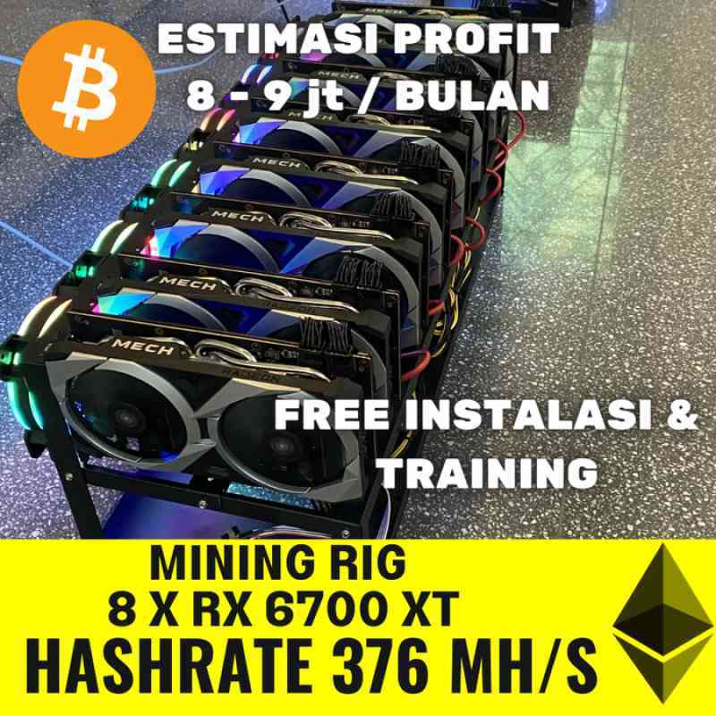 Jual MINING RIG 8x RX 6700 XT 12GB MESIN PENAMBANG CRYPTO di Seller Cullen darrel - Pegadungan ...