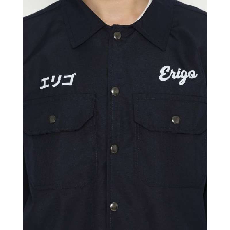 Promo Erigo Coach Jacket Fujinkai Navy - S Diskon 74% di Seller Erigo ...