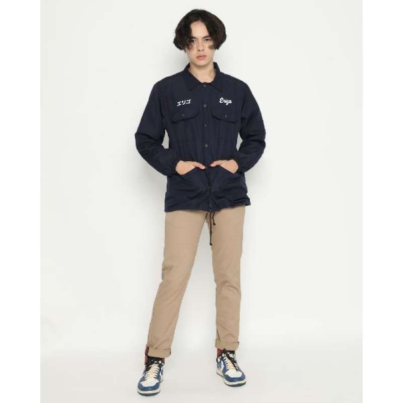 Jual Erigo Coach Jacket Fujinkai Navy - L di Seller Erigo Official ...