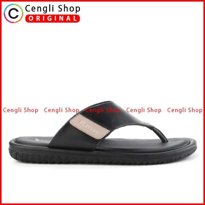 Jual SANDAL JEPIT KULIT PLAYBOY PRIA ORIGINAL CASUAL BRANDED HITAM PL05 di Seller CENGLI SHOP ...
