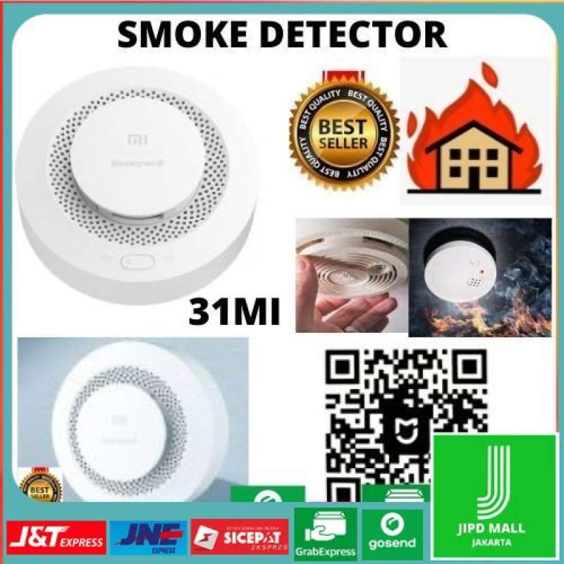 Promo Smart Fire Alarm Smoke Detector Alat Deteksi Asap MI31 Diskon 4% ...