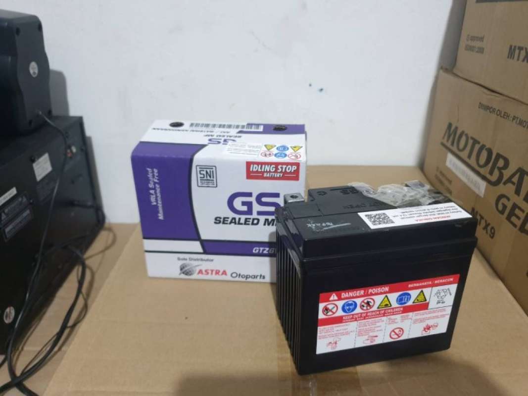 Jual Aki Motor Honda Cb150r, Cbr 150, Vario 125 Gtz6v Gs Astra Mf Di Seller Ejaz Store ...