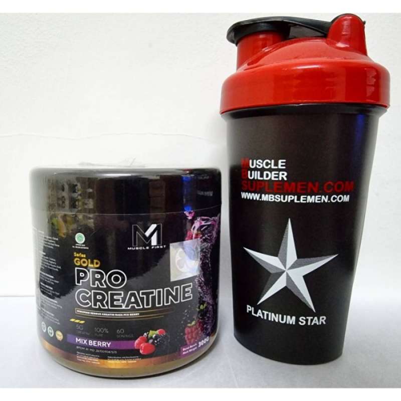 Promo Muscle First Pro Creatine M1 300 Gr Monohydrate Grams Gram 60 ...