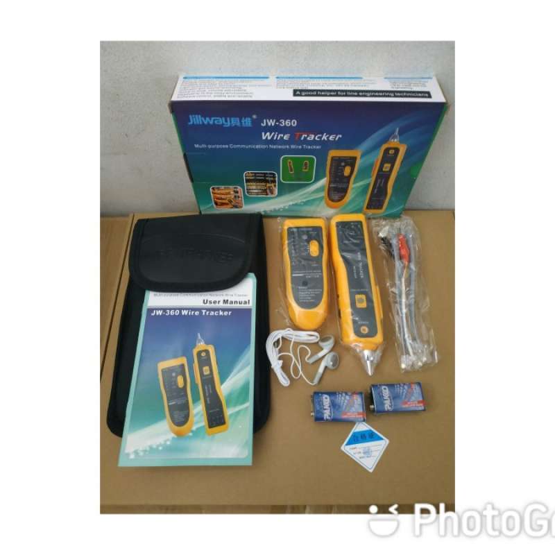 Promo Lan Tester Network Wire Tracker Line Finder Cable Track Scan Rj11 ...