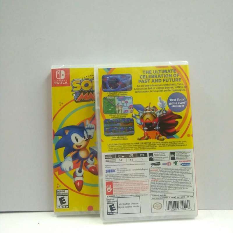 Jual Nintendo Switch Sonic Mania Plus di Seller GAMES 99 SHOP - Ancol-2 ...