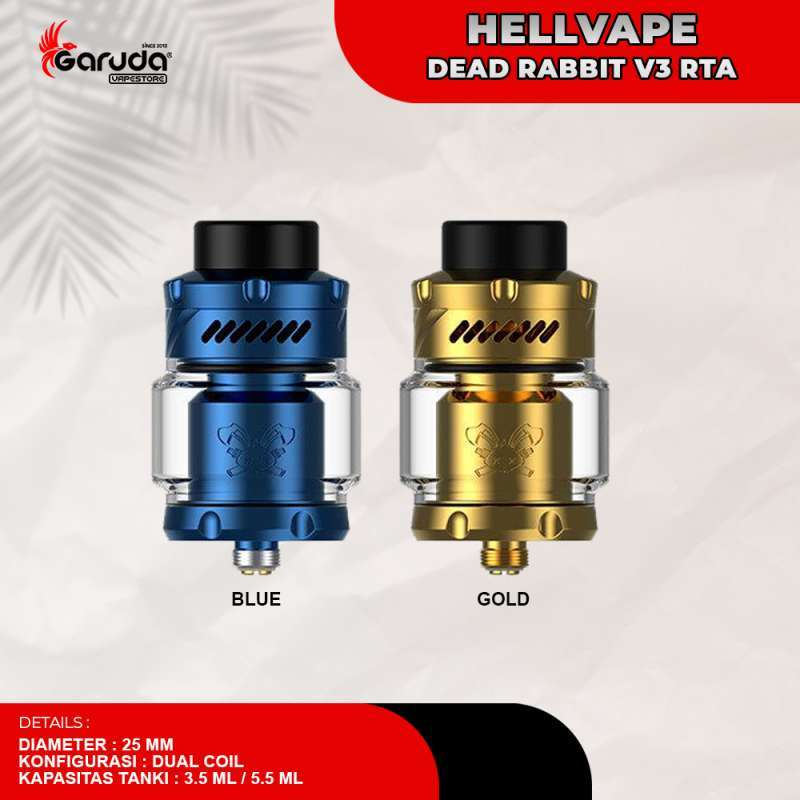 Jual Dead Rabbit V3 Rta By Hellvape 100% Authentic Di Seller Garuda ...