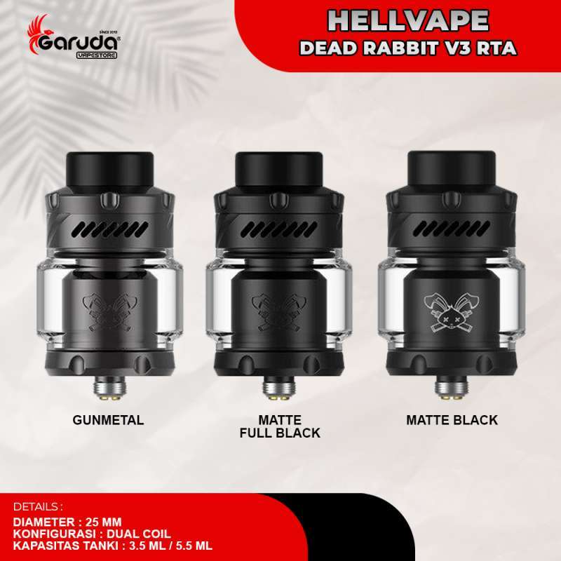 Jual Dead Rabbit V3 Rta By Hellvape 100% Authentic Di Seller Garuda ...