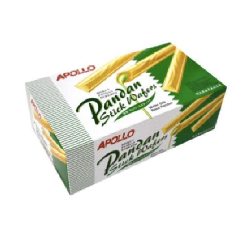Jual Apollo Wafer Cokelat/pandan/strawberry/checker/bubble/roka Peanut ...