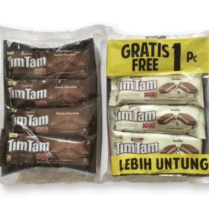 Jual TimTam Maxi Classic Chocolate TimTam Maxi Vanilla Tim Tam Maxi ...