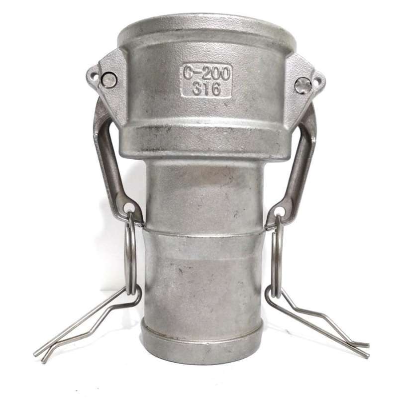 Jual CAMLOCK COUPLING SS316 type C 2 INCH /CAMLOCK stainless steel C 2 ...