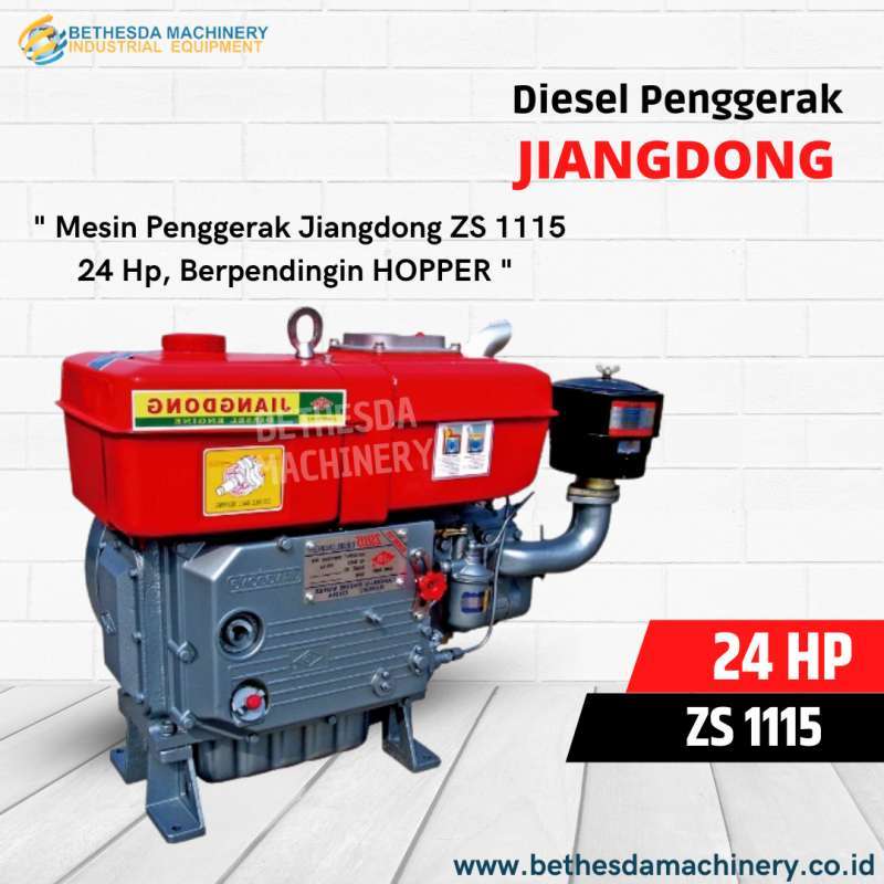 Jual Mesin Penggerak JIANGDONG 24 Hp Hopper ZH 1115 Mesin Diesel Engine Serbaguna di Seller ...