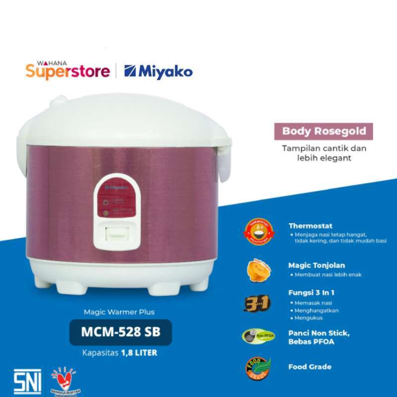 Jual Rice Cooker Kapasitas 2 5 Liter Miyako Original, Murah & Diskon ... Jual Rice Cooker Kapasitas 2 5 Liter Miyako Original, Murah & Diskon ...