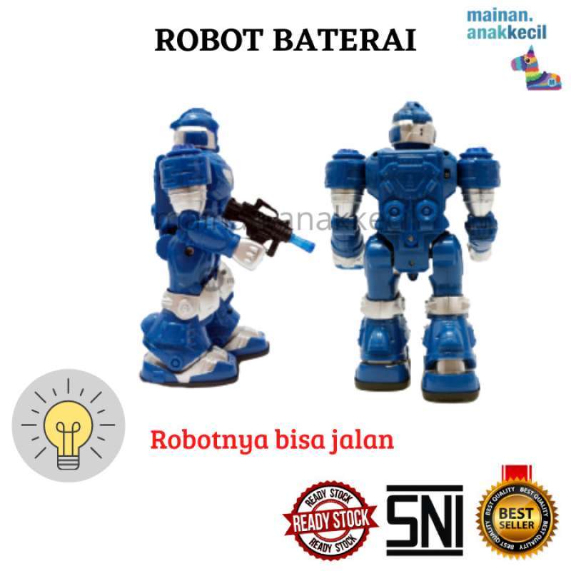 Promo MAINAN ROBOT BATTERAI - FITUR LAMPU DAN BISA JALAN Diskon 22% di ...