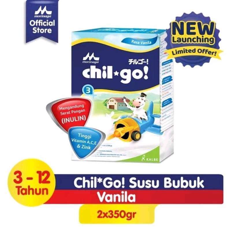 Promo Morinaga Chil Go 3+ Vanila 700gr Susu Chilgo Diskon 3% Di Seller ...