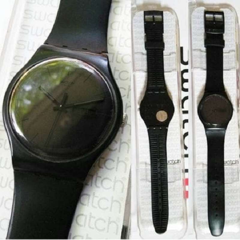 Jual Jam Tangan Pria Swatch Black Rebel SUOB702 ORIGINAL GARANSI RESMI ...