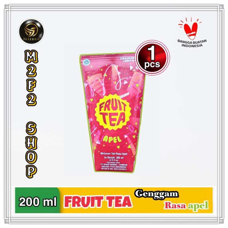 Promo Fruit Tea Genggam Apel | Apple - 200 ml (Kemasan Satuan) di ...