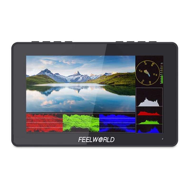 Promo Feelworld F5 Pro F 5 ProV3 5.5 4K HDMI IPS Monitor with LED Fill ...