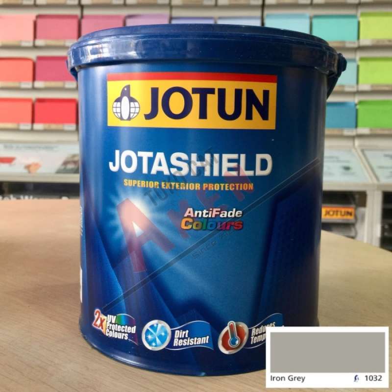 Promo Jotun Jotashield Anti Fade 2.5Lt - Iron Grey / Cat Tembok Eksterior Diskon 15% di Seller ...