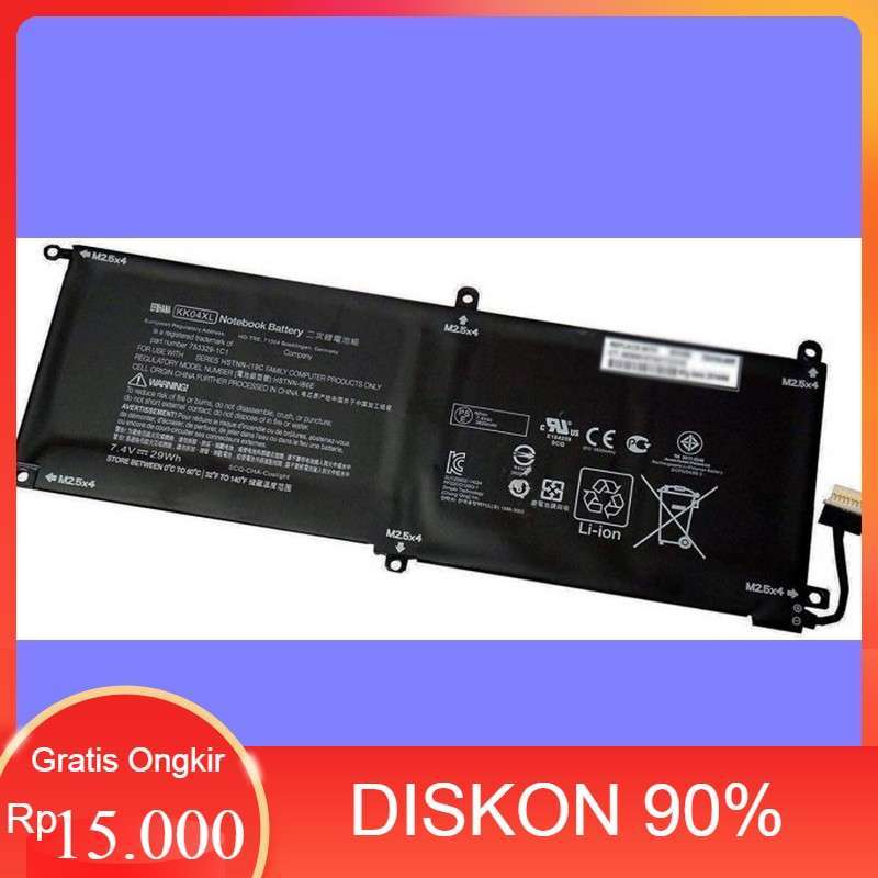 Promo Original Baterai Laptop Hp Pro X2 612 G1 Tablet Series Kk04xl ...