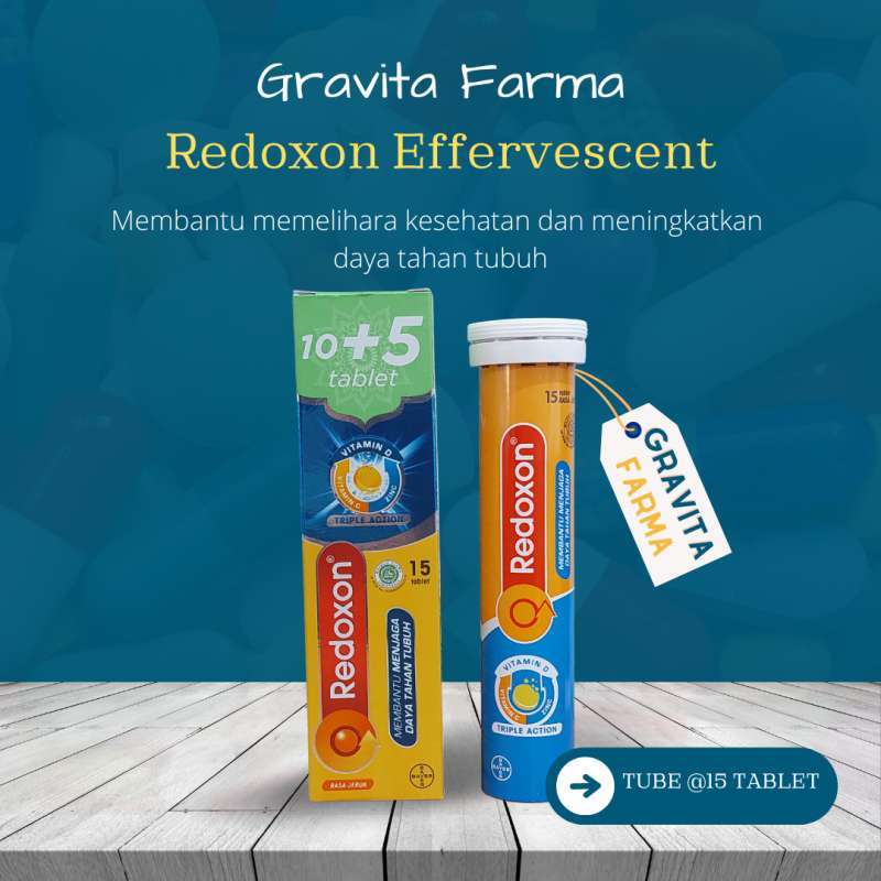 Jual Redoxon Triple Action Effervescent 15 Tablet di Seller Apotek ...