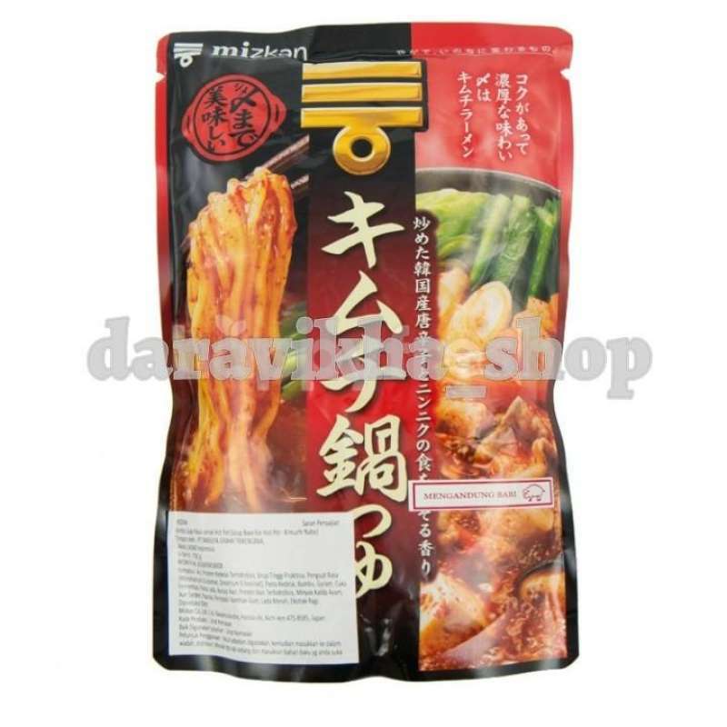 Jual Mizkan Kimchi Nabe Soup Base 750gr di Seller Daravikha_shop - Kota Tangerang Selatan ...
