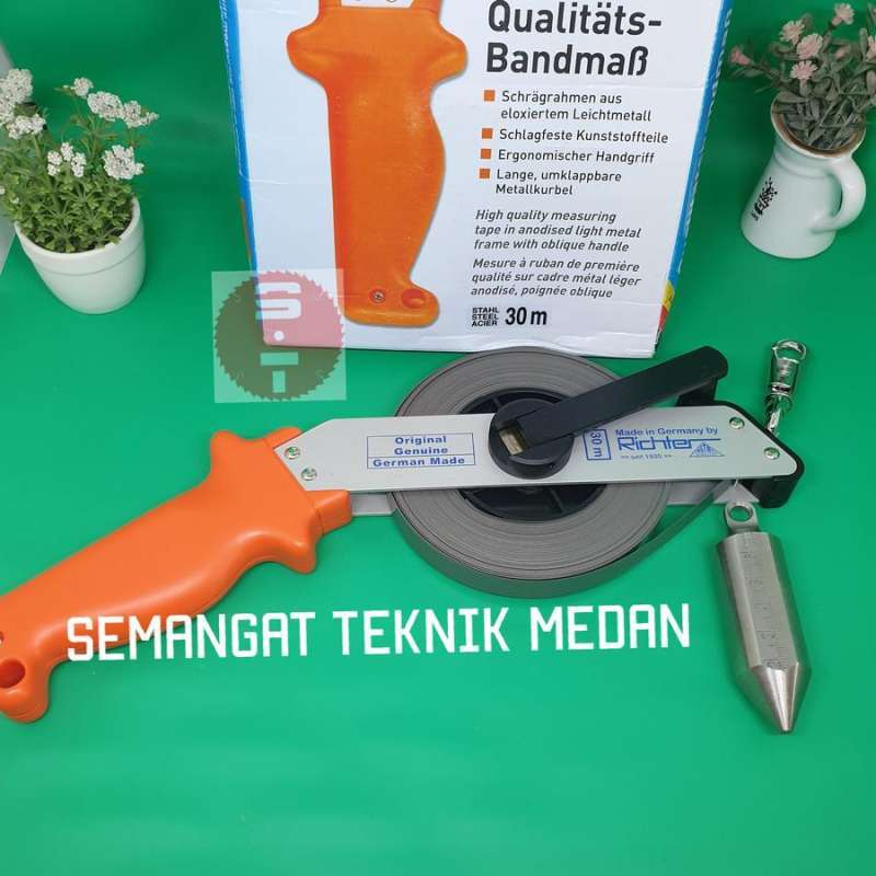 Jual 30M METERAN MINYAK DALAM TANGKI OIL MEASURING TAPES 30 METER ...
